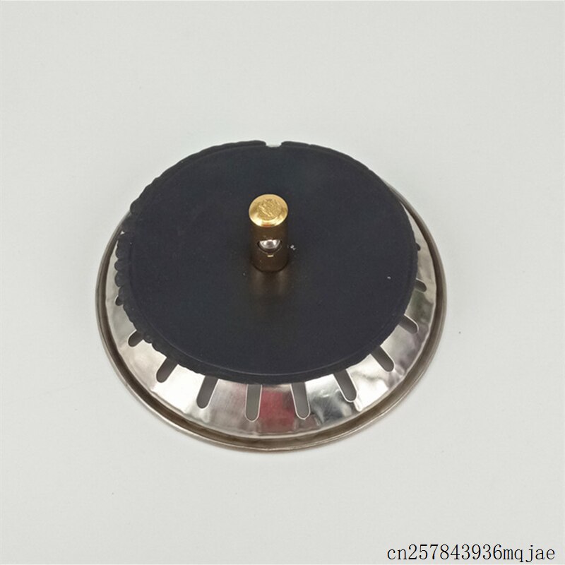 Kitchen Sink Strainer Waste Plug Food Filter Sink ... – Vicedeal
