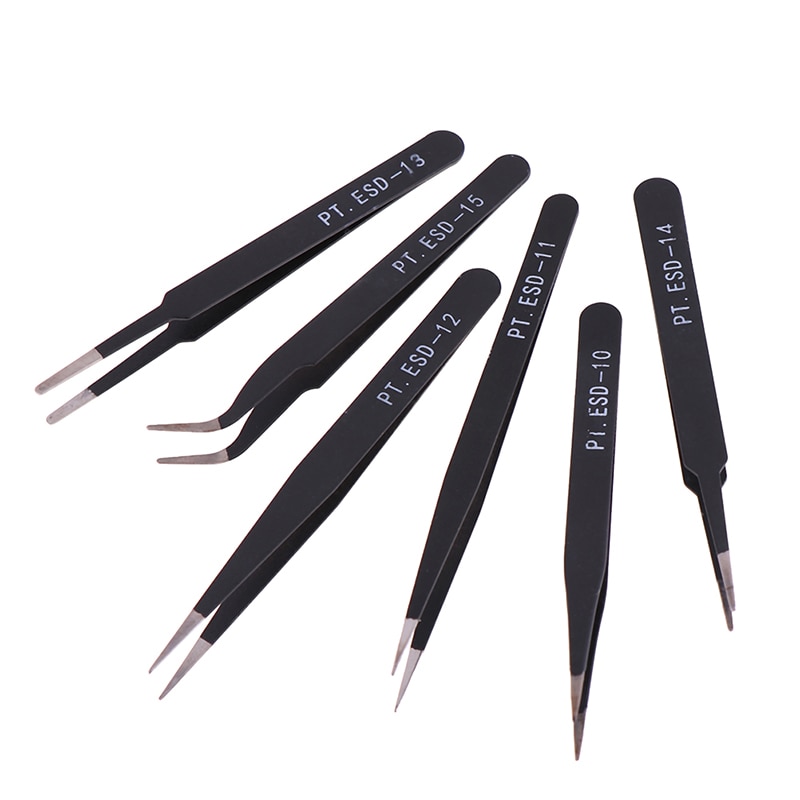 6PCS OR 2PCS DIY Tool Black Anti-static Straight T... – Vicedeal