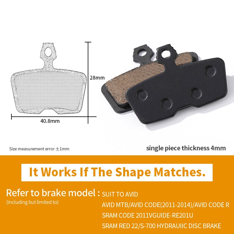 2 Pairs Fiets Schijfremblokken Voor Avid Mtb Avid ... – Vicedeal