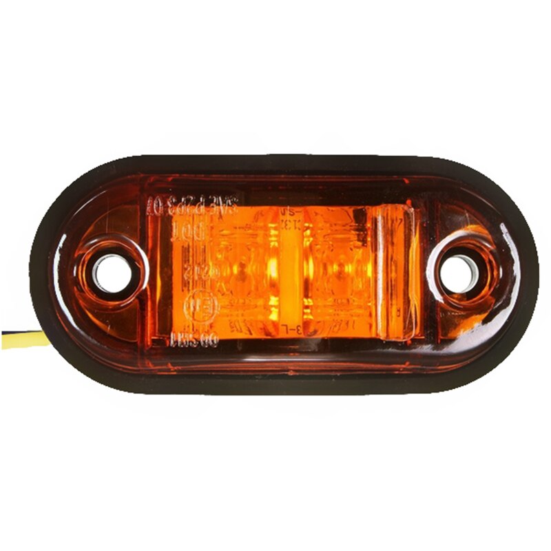 12V / 24V 2 LED Side Marker Lights Lamp For Car Tr... – Grandado