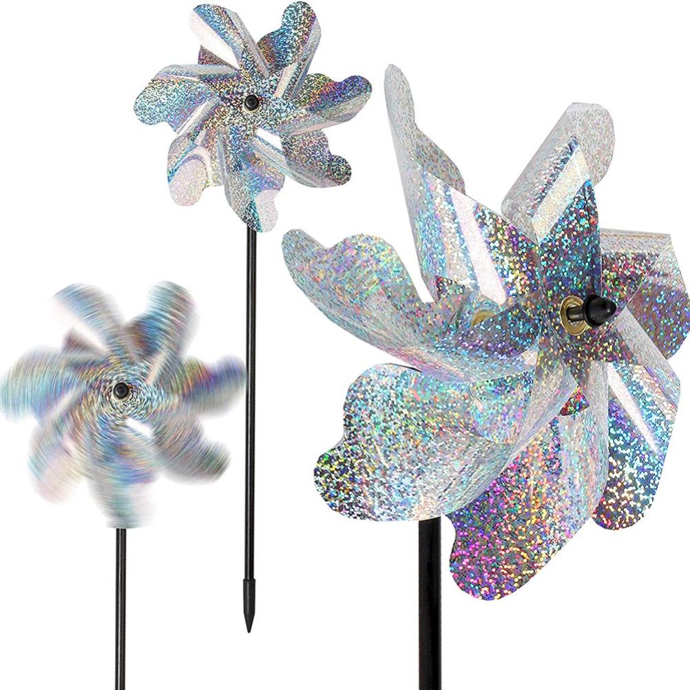 6PCS Anti Bird Repeller Pinwheels Reflective Spark... – Grandado