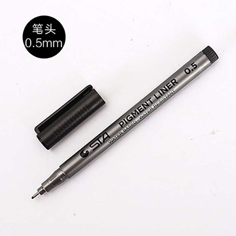 Professionele Art Marker Fine Liner Artistieke Bor... – Grandado