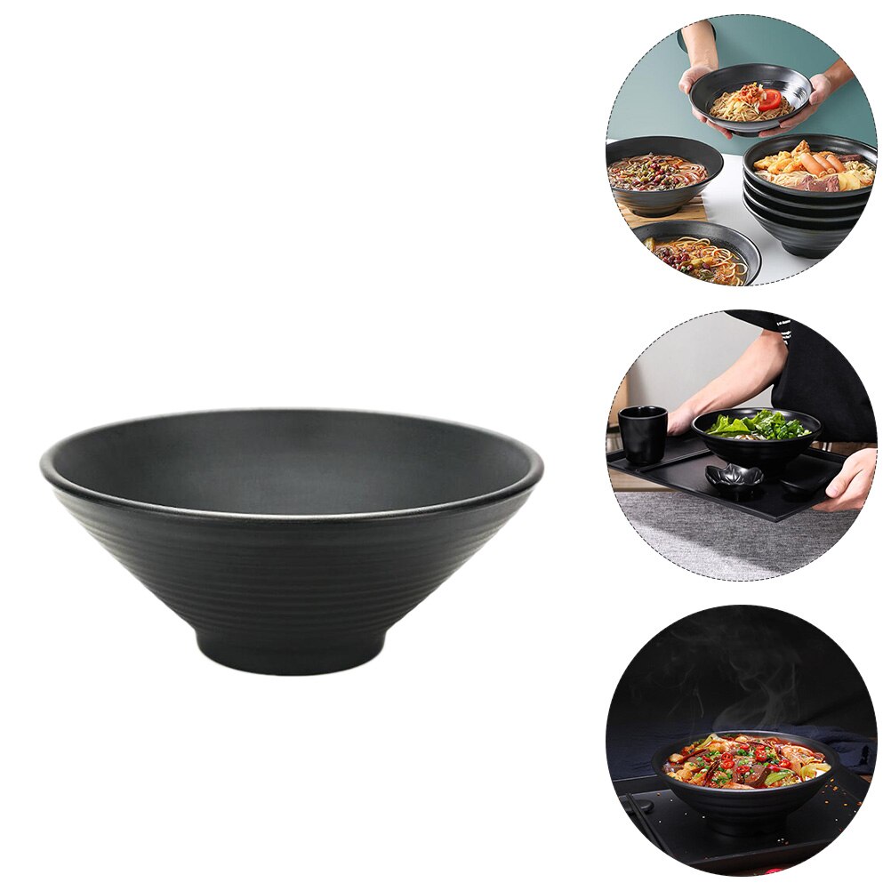 1 Pc 8-inch Salad Bowl Nonslip Porridge Bowl Melam... – Grandado