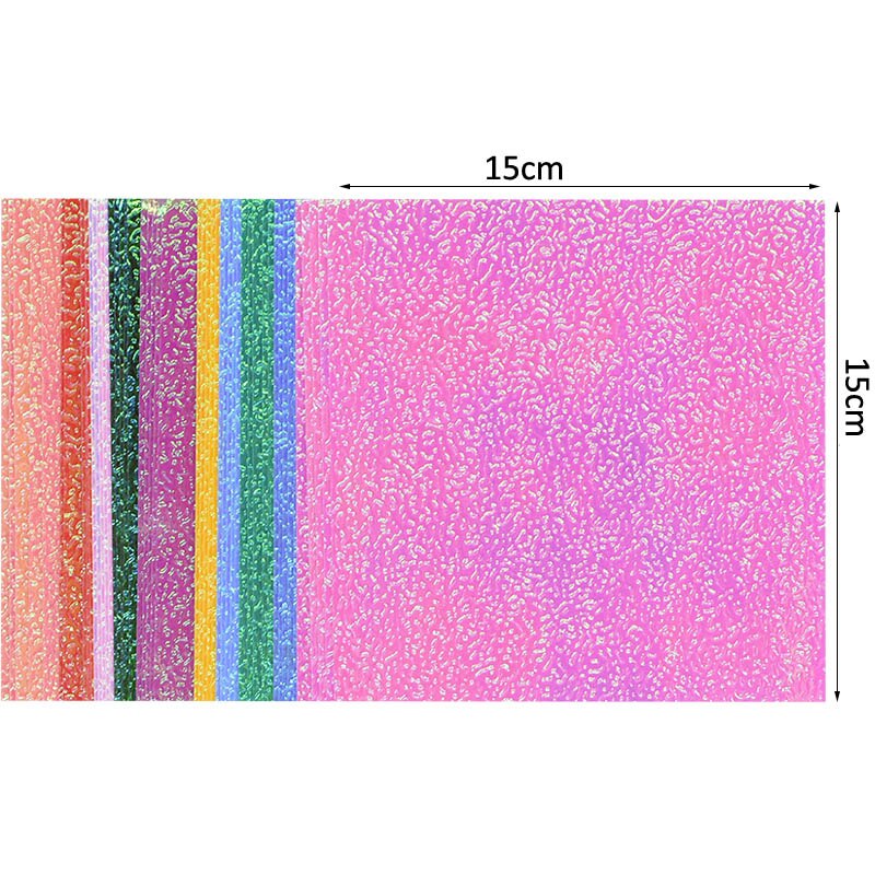 50pcs/set Square Origami Paper Single Side Shining... – Grandado