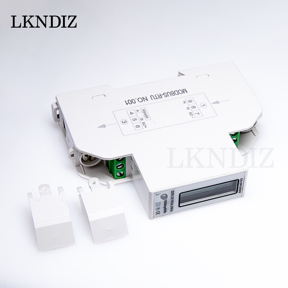 RS485 220V/230V 5(100A) 50/60Hz Din Rail Eenfase M... – Grandado