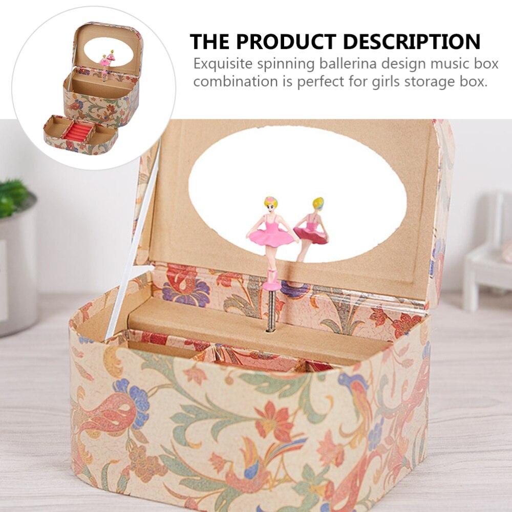 Exquisite Musical Jewelry Box Spinning Ballerina G... – Grandado