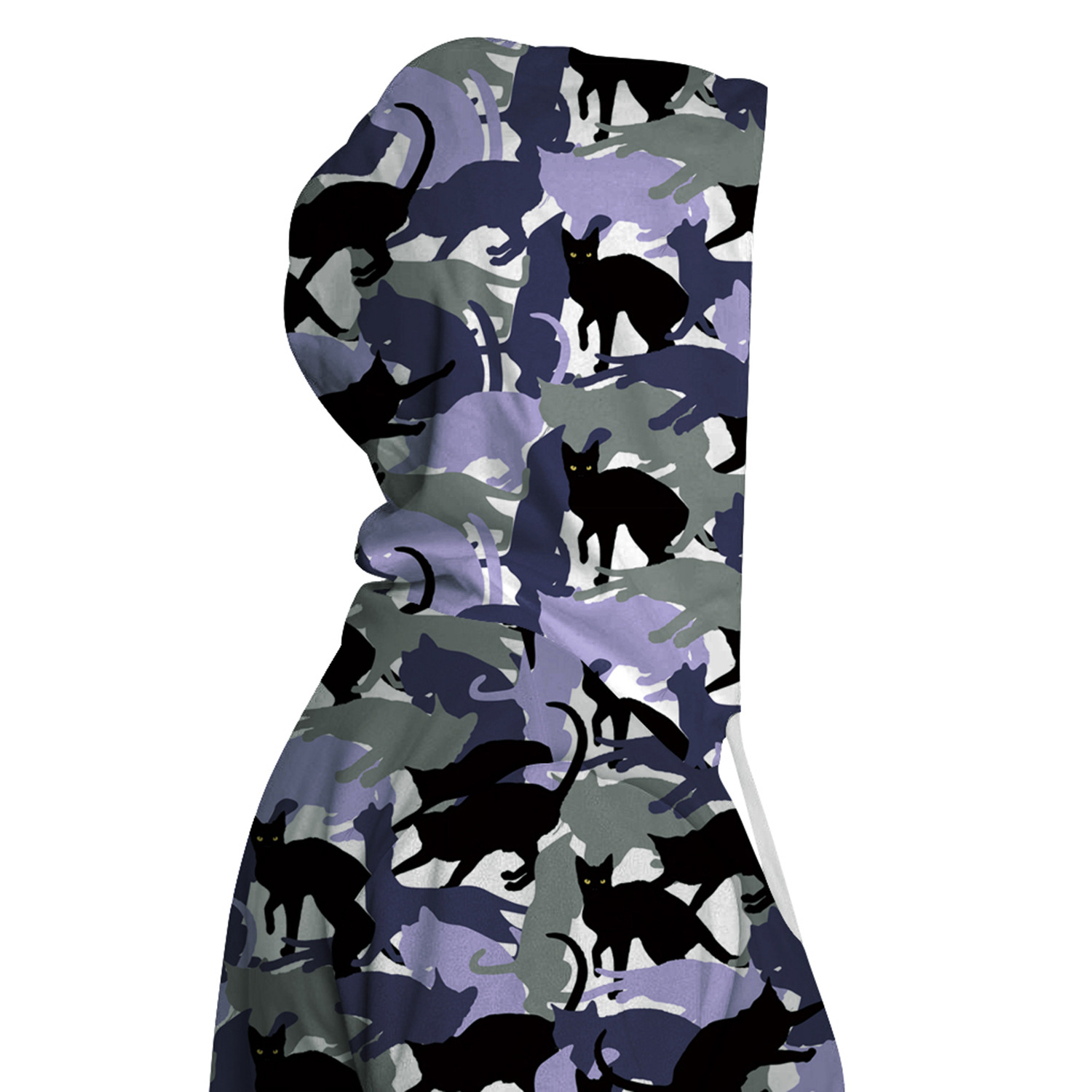 Mannen Hoodie Camouflage Kat Print Hoodies Mannen ... – Vicedeal