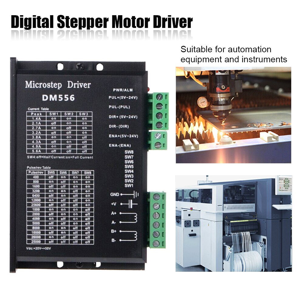 DM556 Multifunction PWM Portable 24-50V DC Practic... – Vicedeal