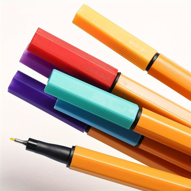6/10/12/18/24Color Fine Line Markers, 0.5mm, Suita... – Grandado