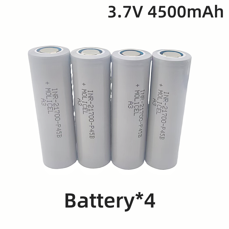 3.7V 21700-P45B Rechargeable Battery 4500mAh Power... – Grandado
