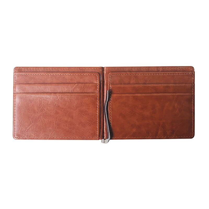 RFID Blocking Men Wallets PU Leather Multi-card Po... – Grandado