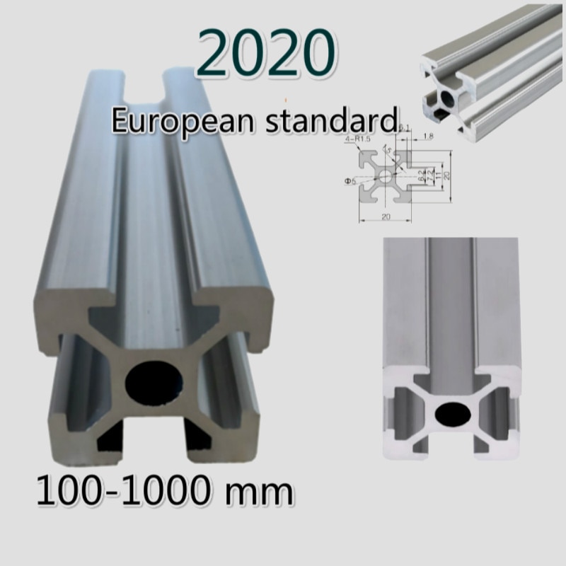 100-1000 mm aluminium profielen, europese standaar... – Grandado