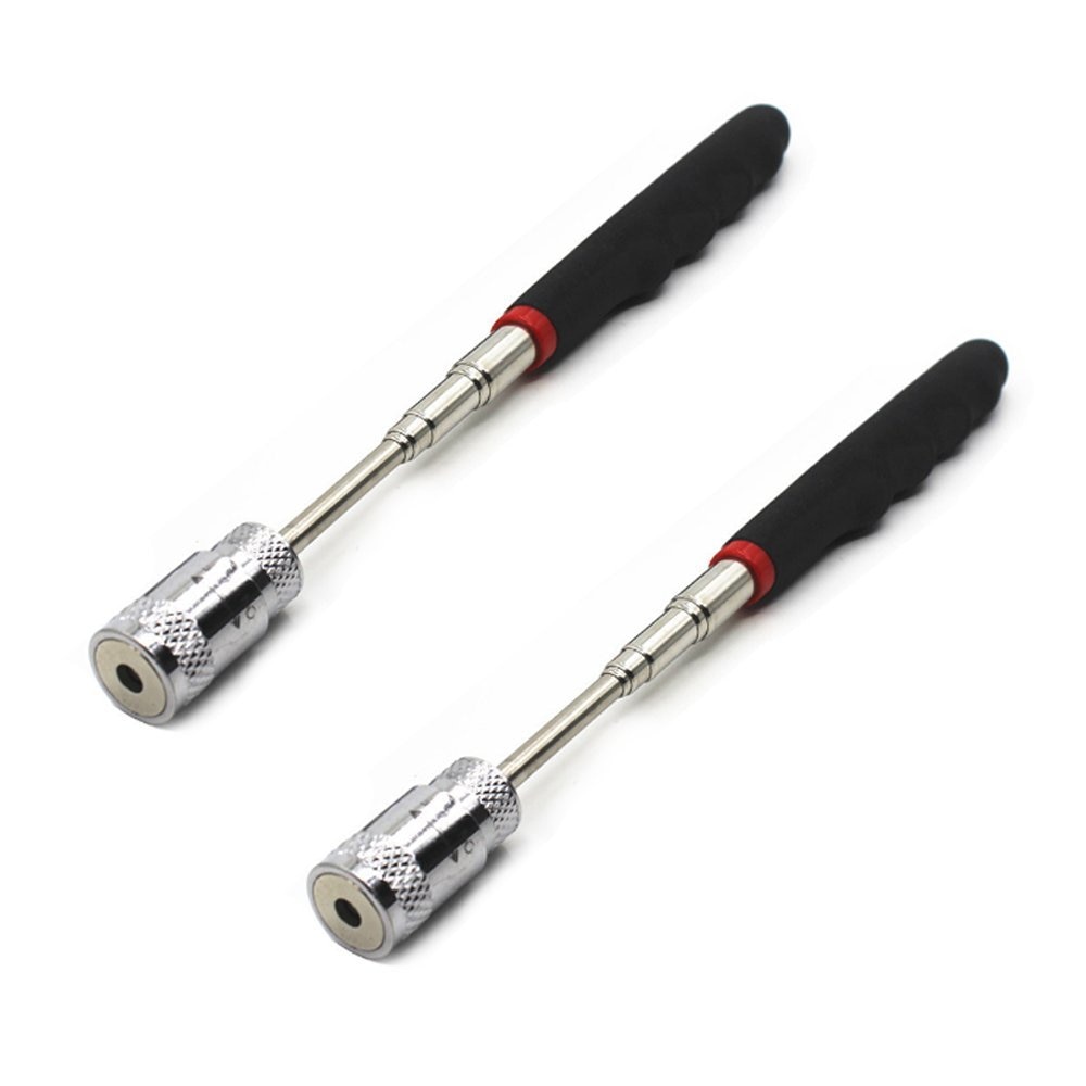 Telescoping Magnetic Pick Up Tool with LED Light T... – Vicedeal