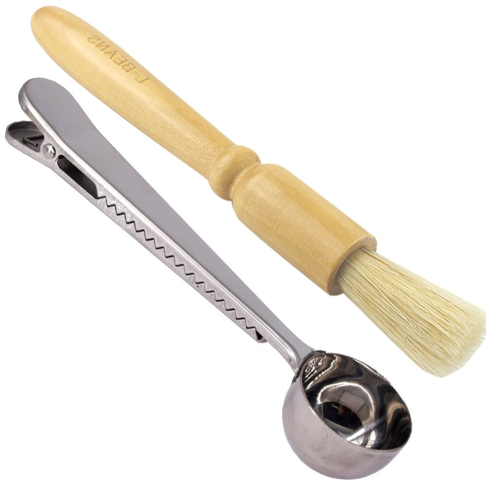 Coffee Grinder Cleaning Brush with Coffee Scoop wi... – Grandado