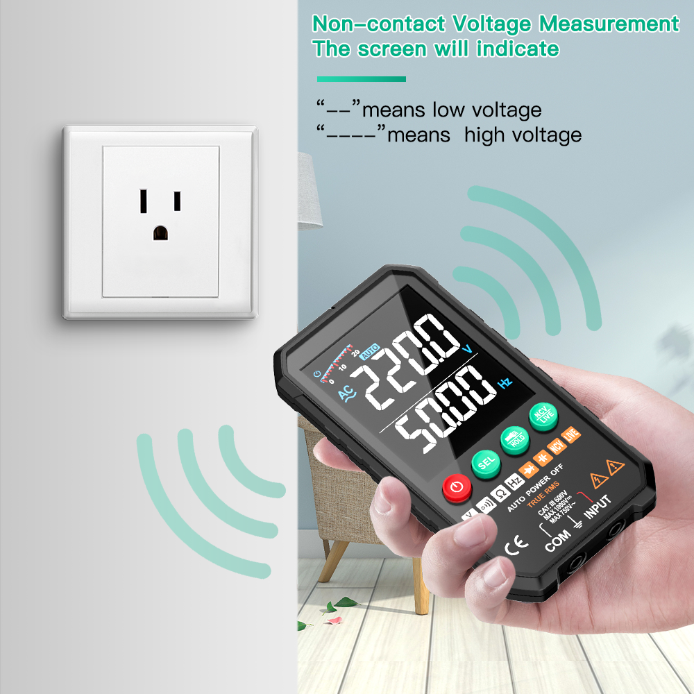 FUYI High Precise 6000 counts 1000V AC DC Digital ... – Grandado