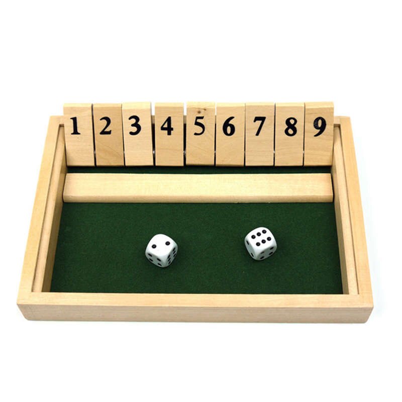 Digital 2 Players Board Games Shut The Box Club Dr... – Grandado