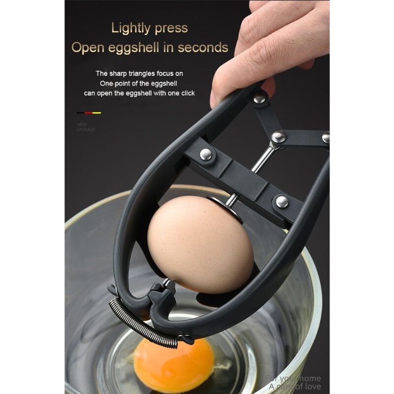 29EF l Easy Eggshell Cutter Egg Cracker with Egg Y... – Grandado