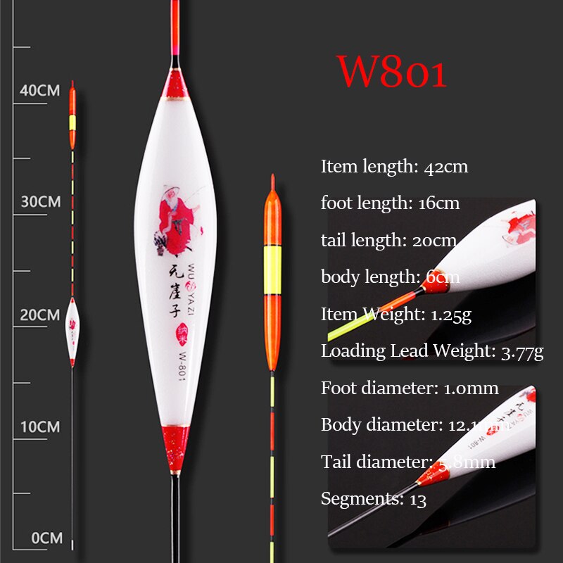 Nano Fishing Floats Vertical Buoy Big Buoyancy Fre... – Grandado