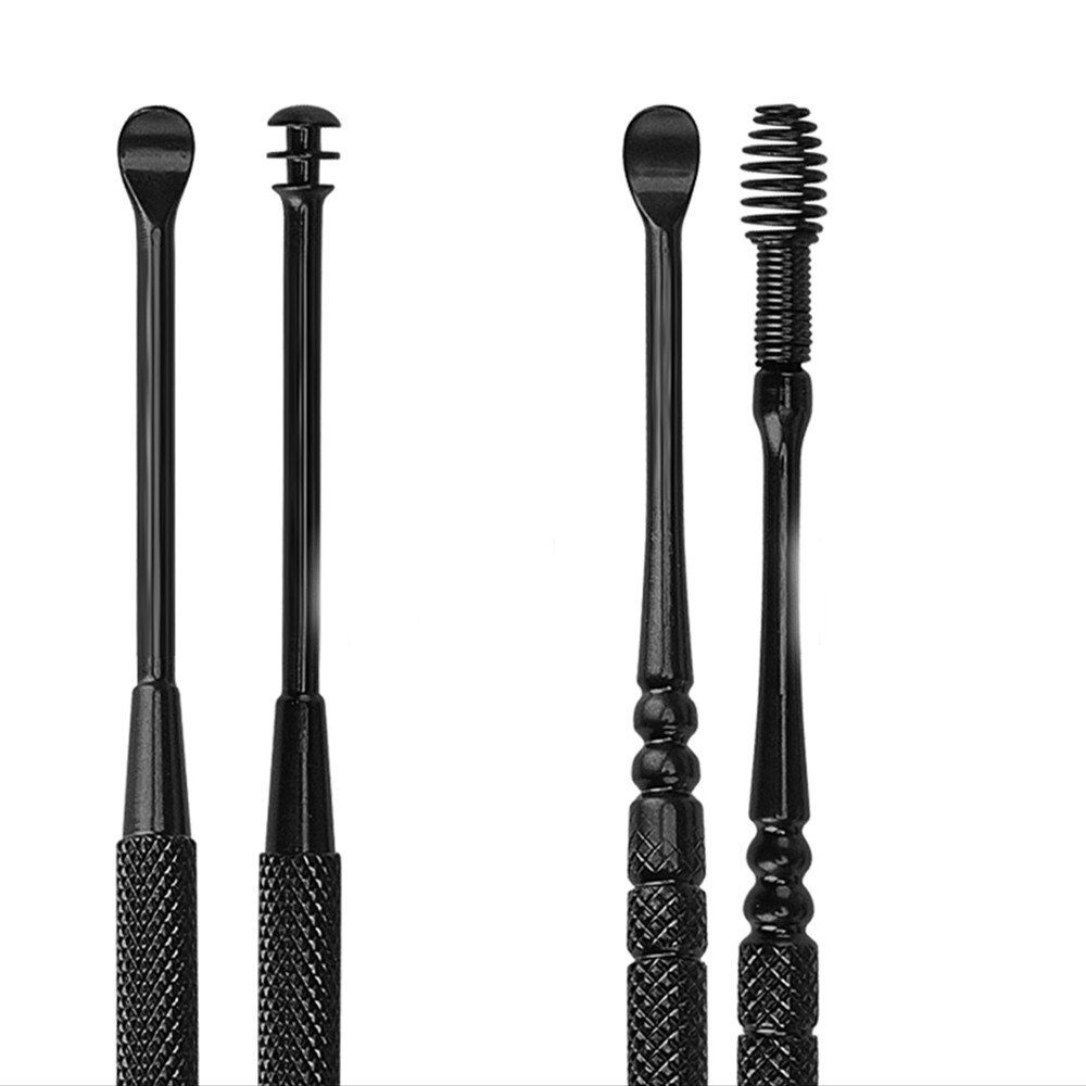 2PCS Ear Wax Pickers Stainless Steel Ea spring scr... – Vicedeal