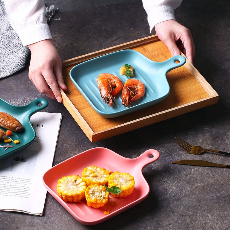 Nordic Grill Sub Light Ceramic Tableware Microwave... – Grandado