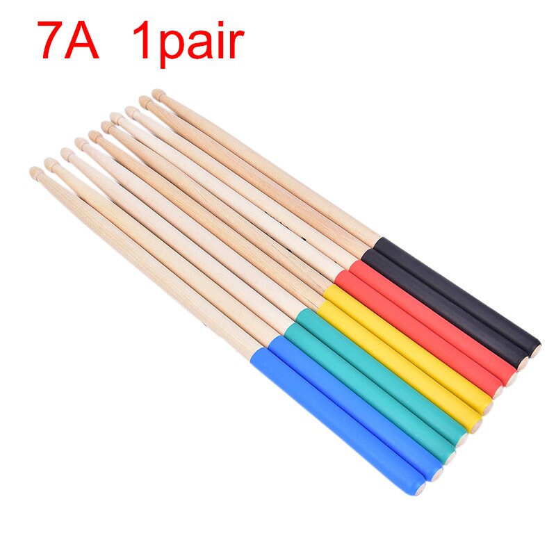 1 Pair 7A Maple Drumsticks Wood Drum Sticks Multip... – Grandado