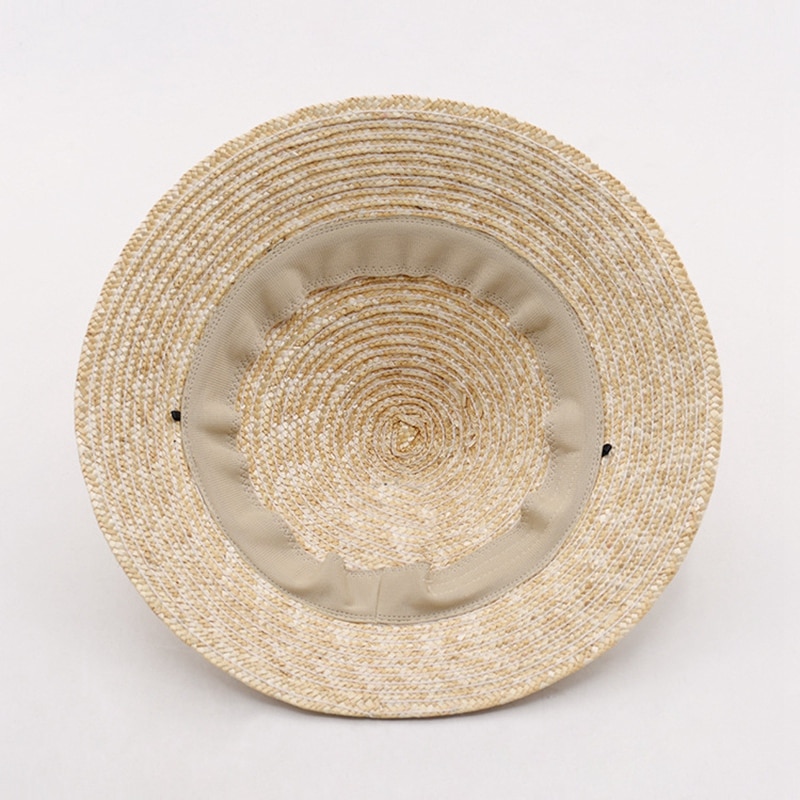 Large Brim Conical Natural Color Bamboo Rain Straw... – Grandado