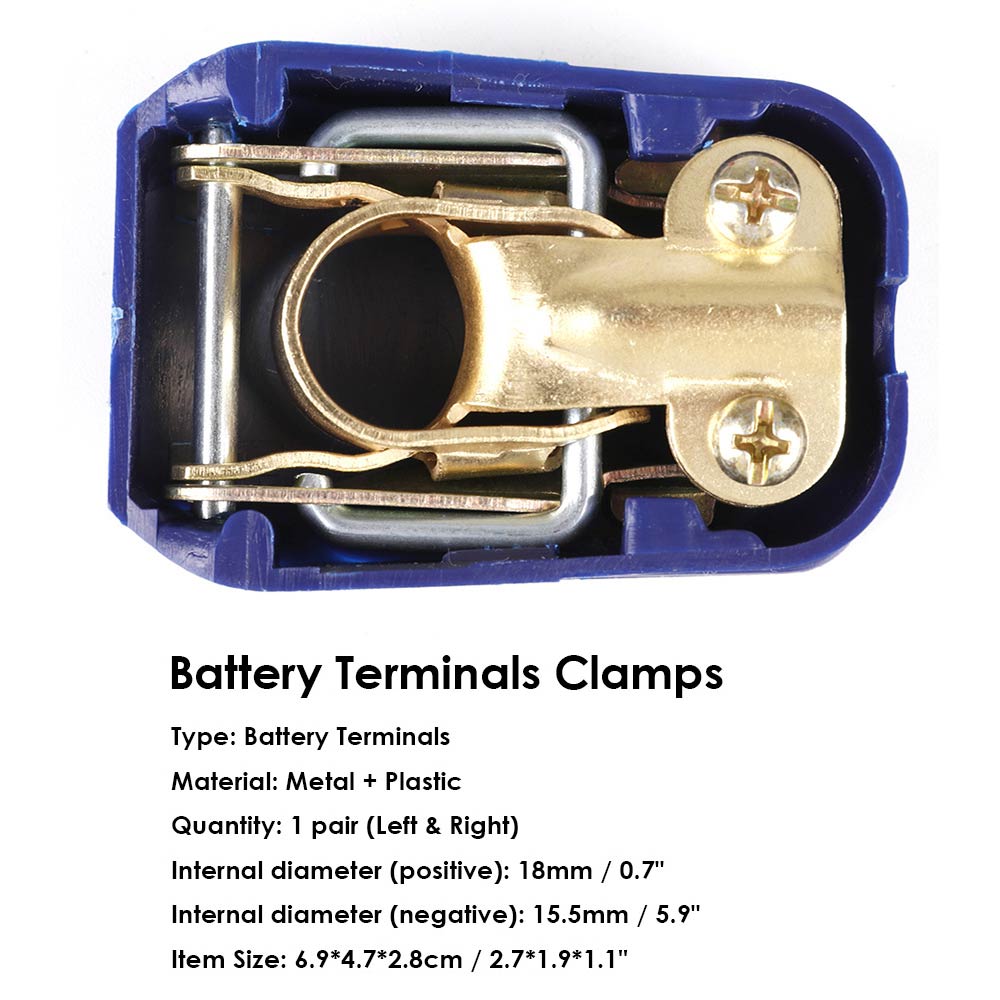 Multiple Colors Car Battery Terminals Connector Cl... – Grandado