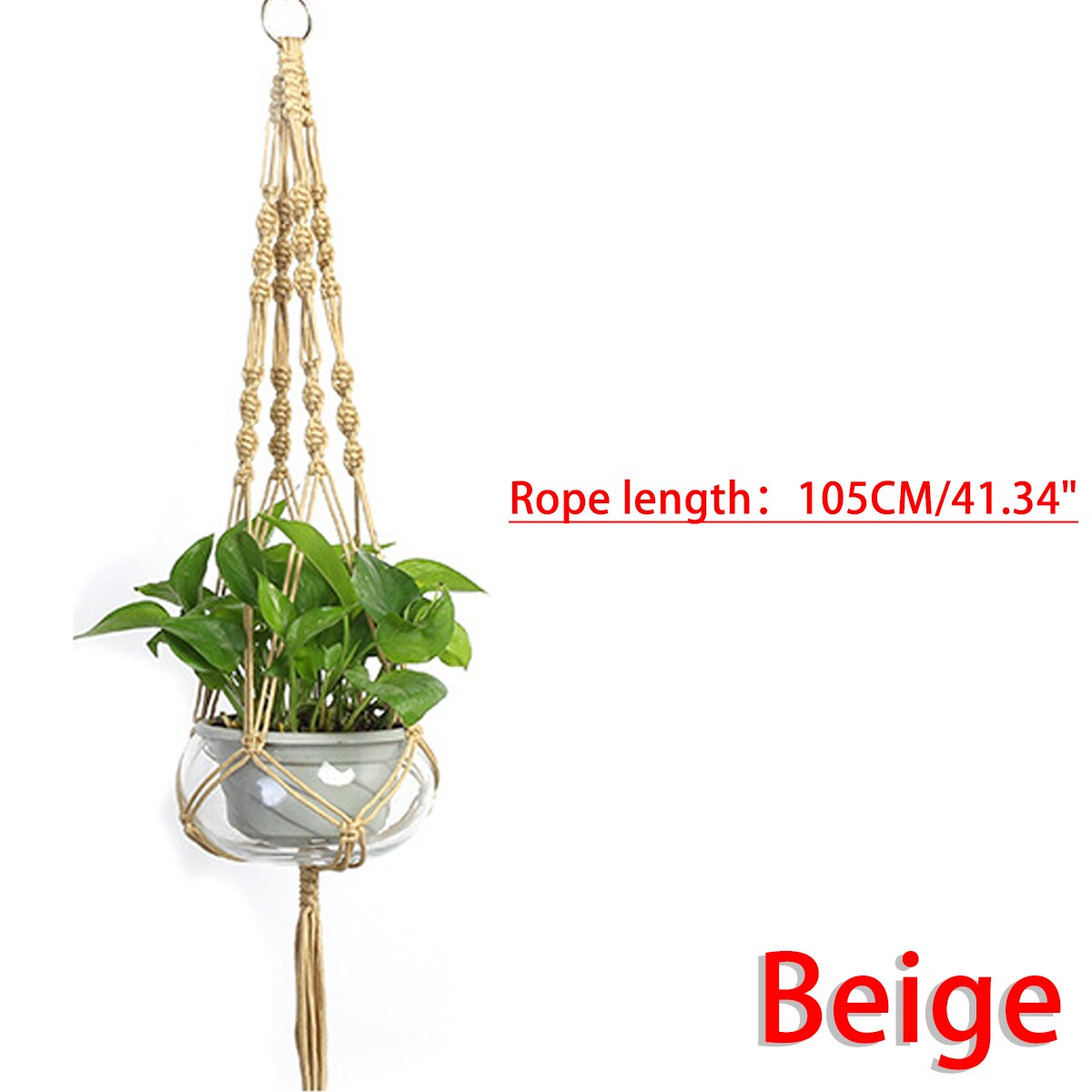 Handgemaakte Kleurrijke Macrame Plant Hangers Indo... – Grandado