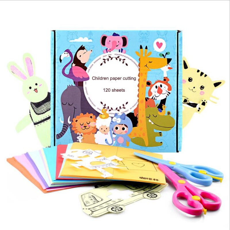 Children Paper Cutting DIY Toys Intelligence Origa... – Grandado