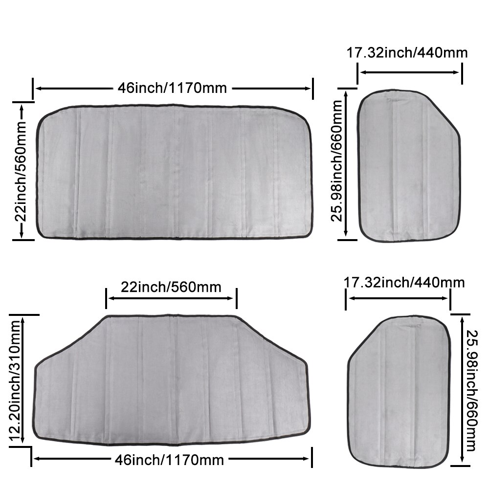Headliner Roof Insulation Kit for -Jeep Wrangler J... – Grandado