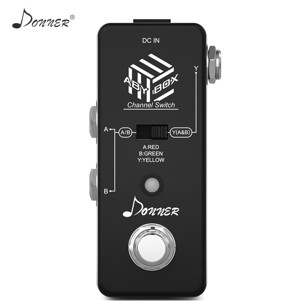 Donner ABY Switcher Box Guitar Pedal ABY Line Sele... – Vicedeal