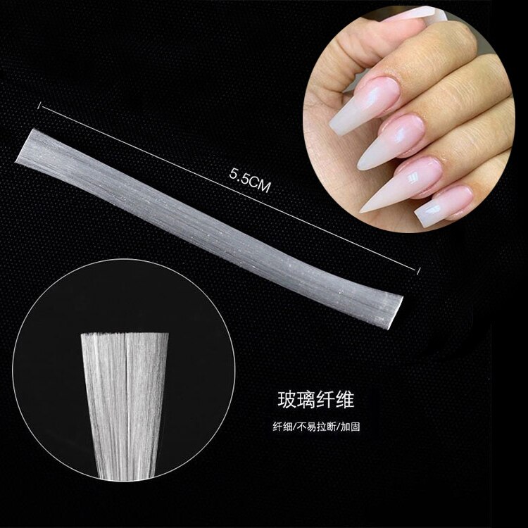10 stks/set Glasvezel Nail Extension Glas Fibernai... – Grandado