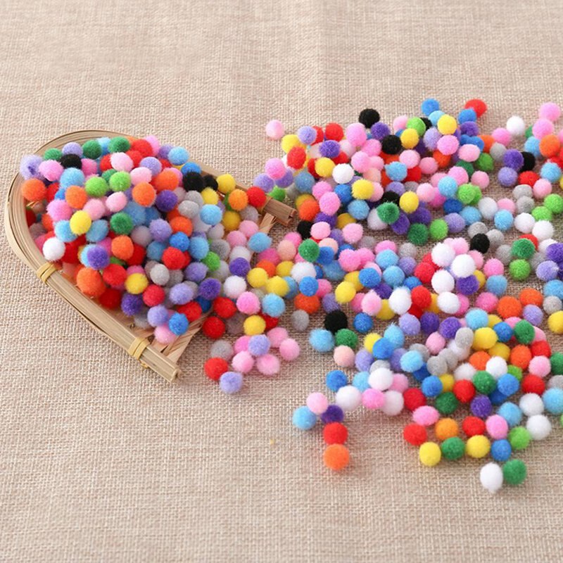 1200-2000PCS/Pack Mixed Soft Round Shaped 10mm Pom... – Grandado