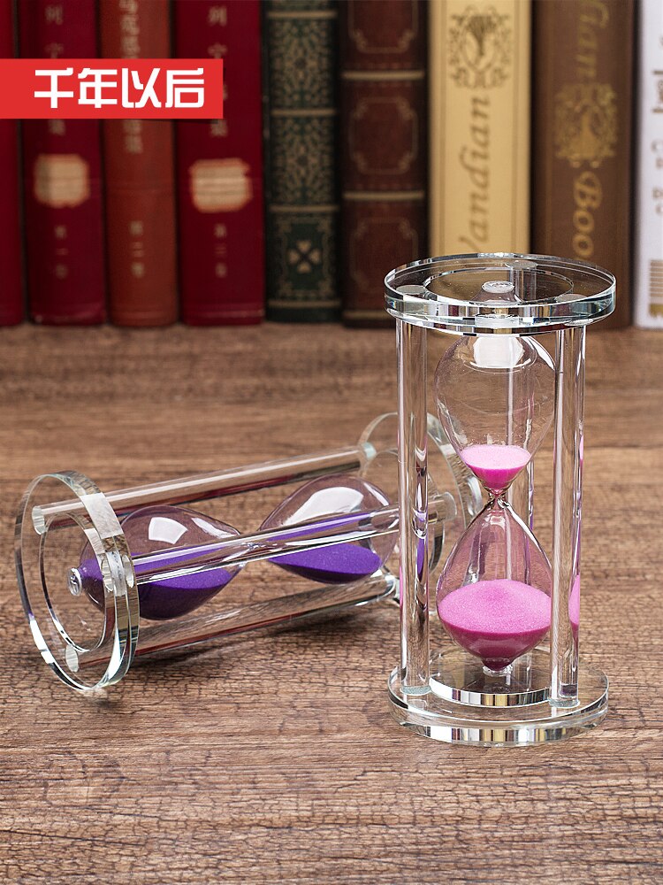 Crystal Hourglass Timer Children's Time 15/30/... – Grandado