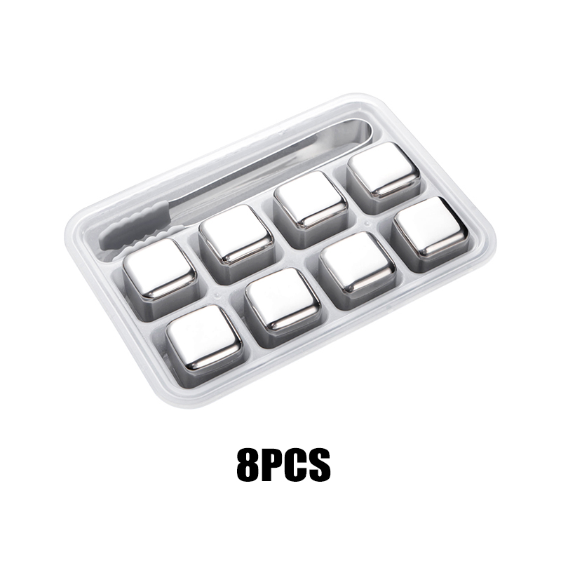 Stainless Steel Ice Cubes Whisky Rock Cooler Reusa... – Vicedeal