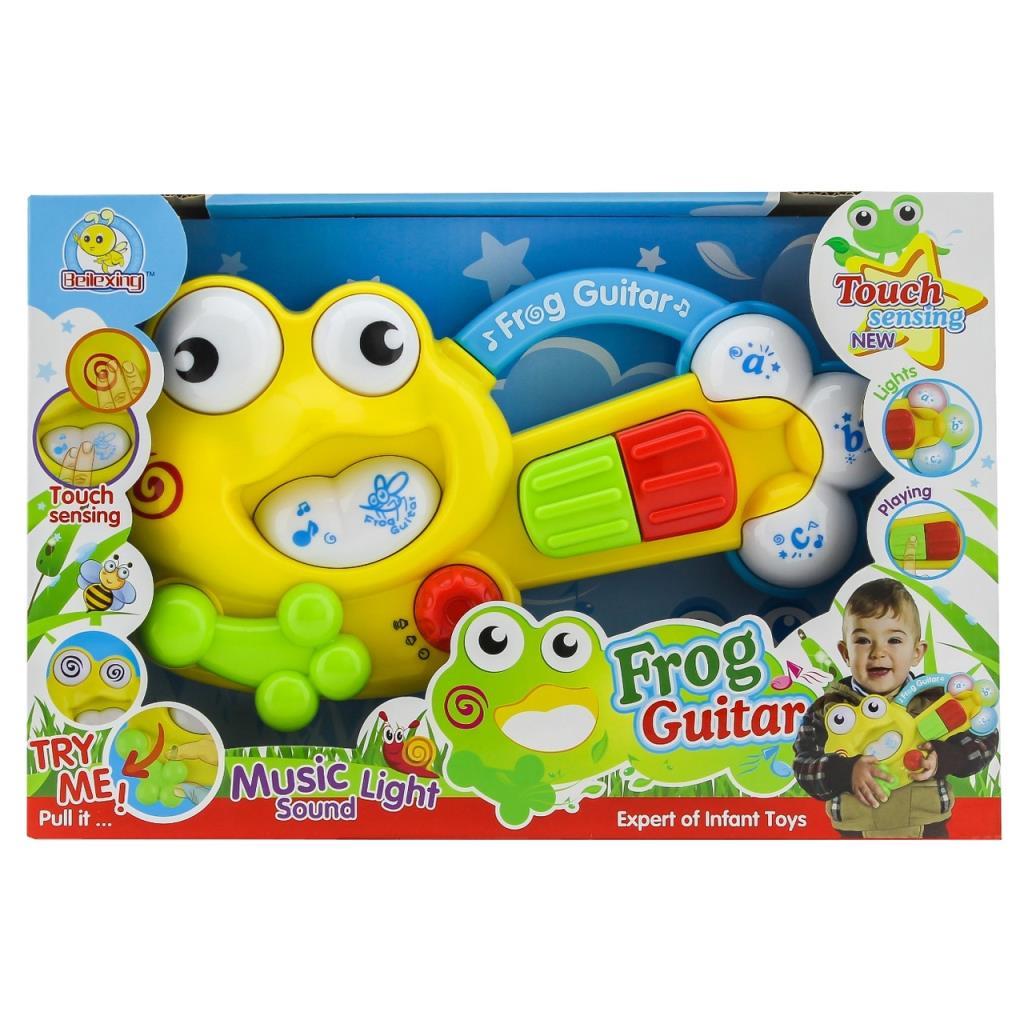 Fun Frog Guitar-Frog Guitar Voice Luminous Guitar – Grandado