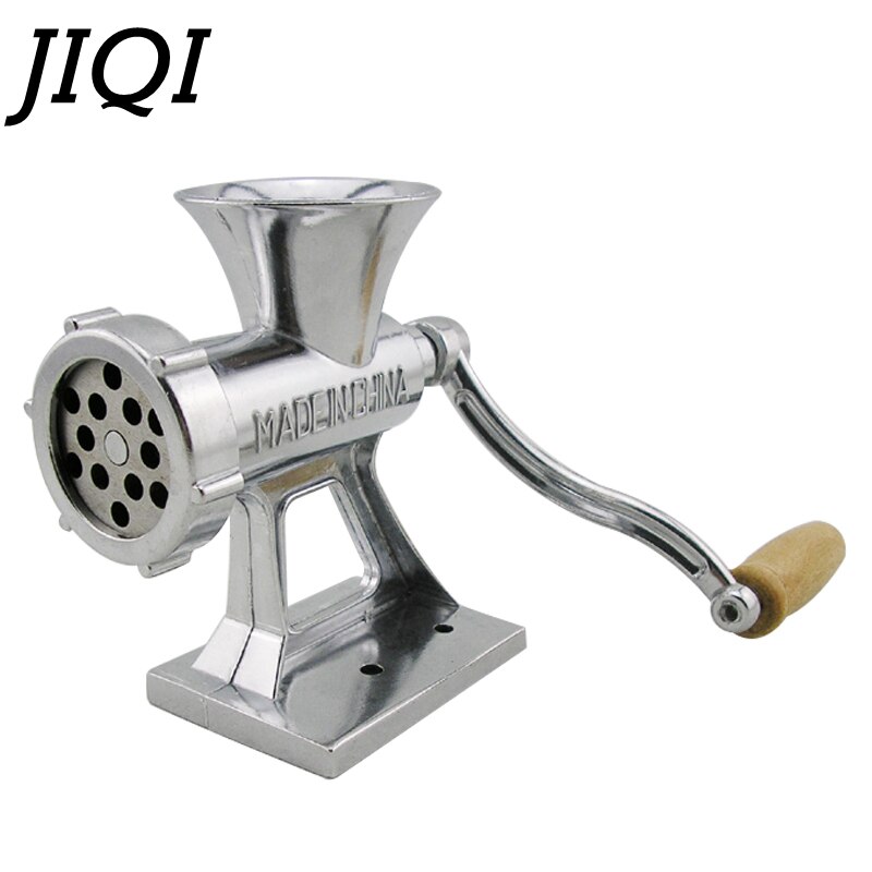 JIQI Hand Manual Meat Grinder Mincer Machine Sausa... – Grandado
