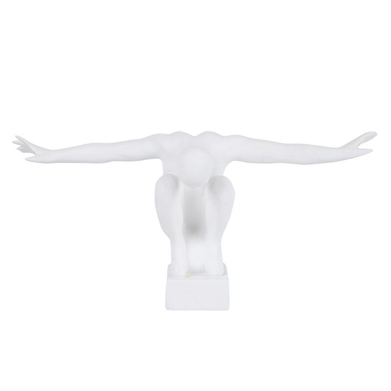 1Pcs Diving Athlete Figure Gymnast Athlete Sculptu... – Grandado