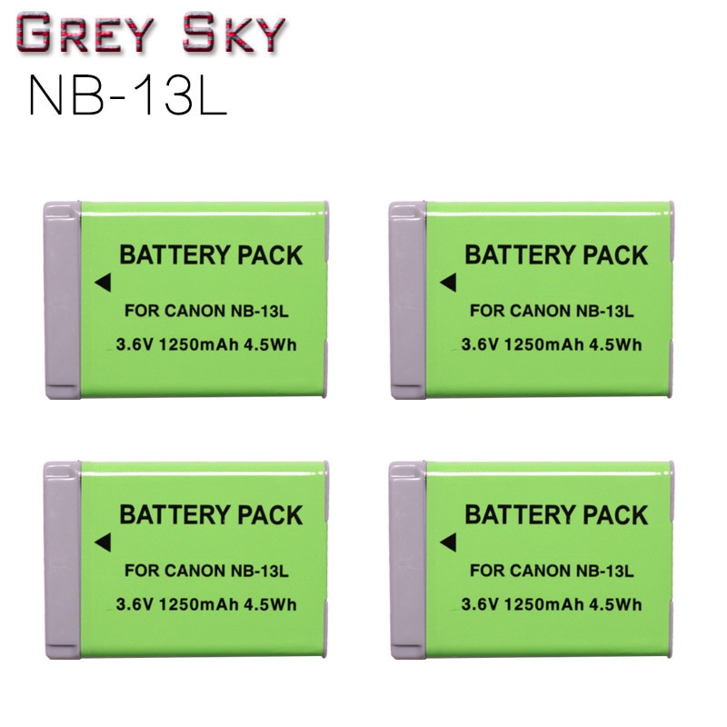 Batería de NB-13L para cámara Canon 13L G5X,G5X Ma... – Grandado