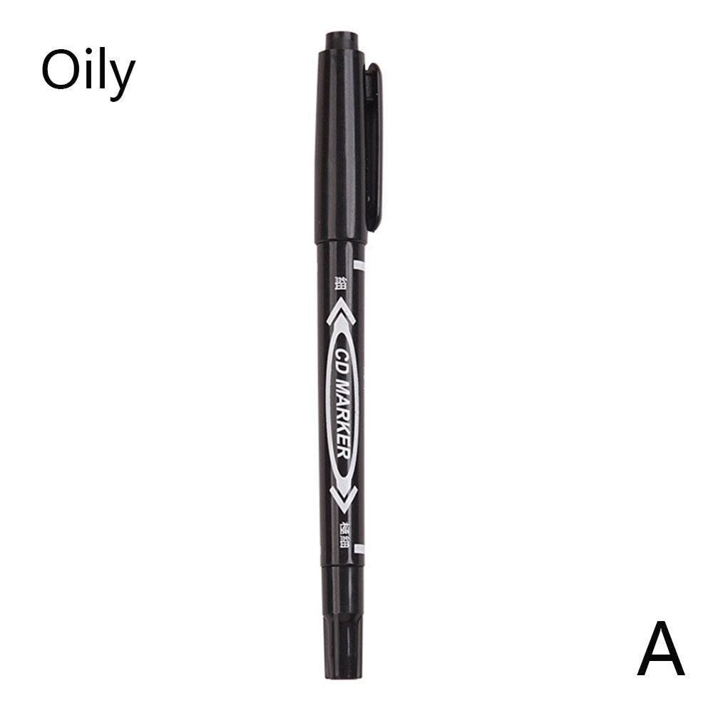 1PC Twin Tip Permanent Marker Pen Fine Point Water... – Vicedeal