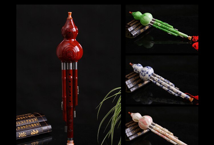 Chinese traditional handmade Hulusi flute Bakelite... – Grandado