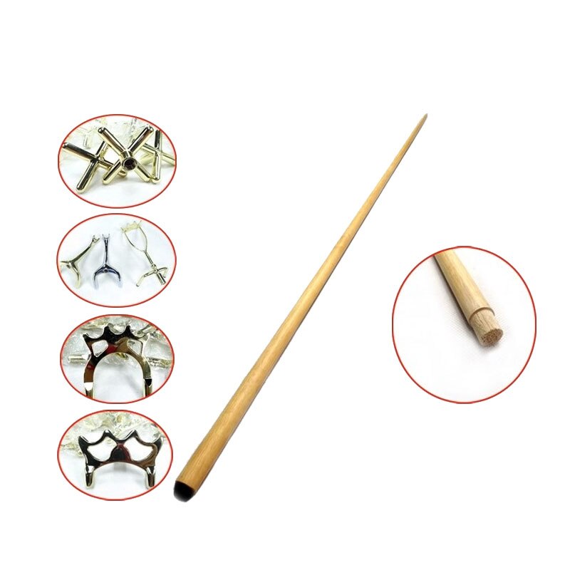 One-pc Wooden Billiard Pool Rest bridge Cue 145cm – Grandado
