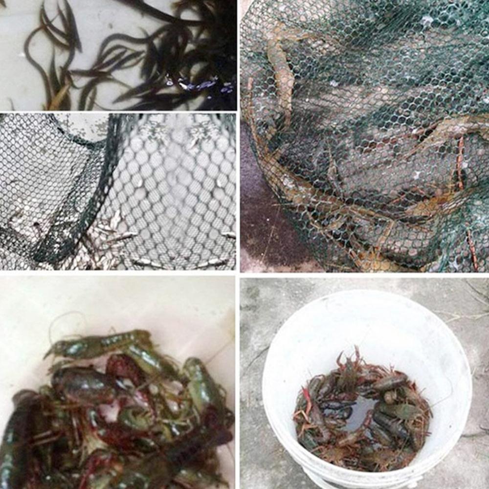 Fishing Net 8 Upgrade Holes Green Monofilament Fol... – Grandado