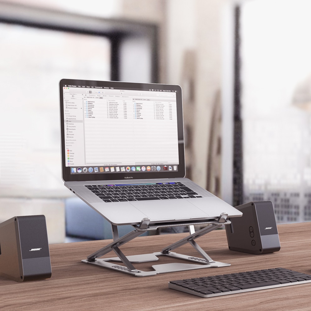 Laptop Accessoires Tafel Verhogen Aluminium Stand Opvouwbaar Voor Macb ...
