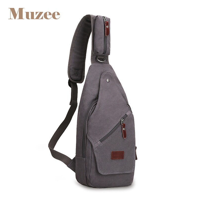 Muzee Men Shoulder Bags Canvas Crossbody Bags Men ... – Vicedeal