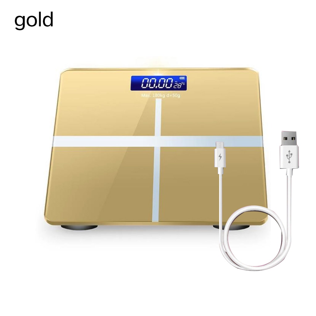 Bathroom Floor Body Scale Glass Smart Electronic S... – Vicedeal