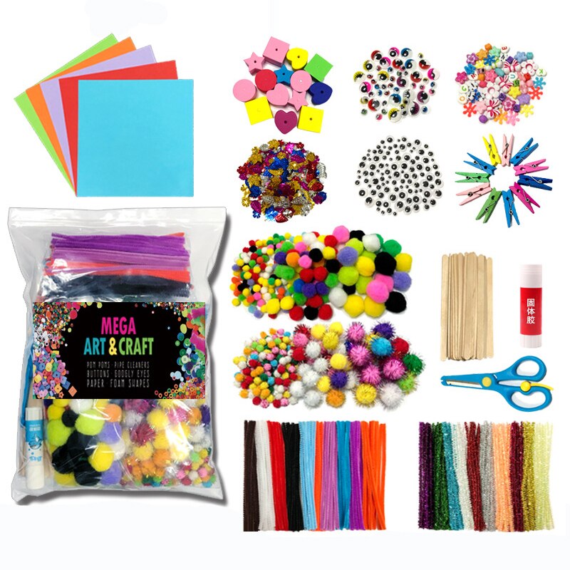 Mega Craft Tube Twisted Stick Set Kids Early Educa... – Grandado