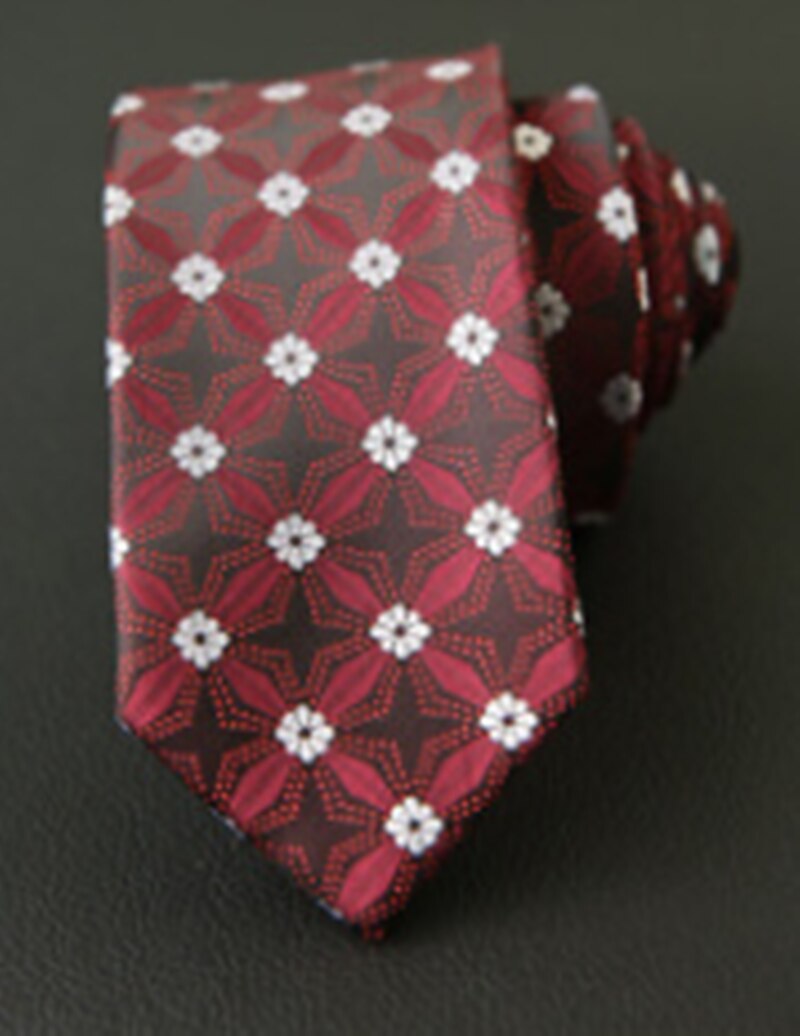 Style Men Ties 6cm Business Narrow Version Noeud P... – Vicedeal