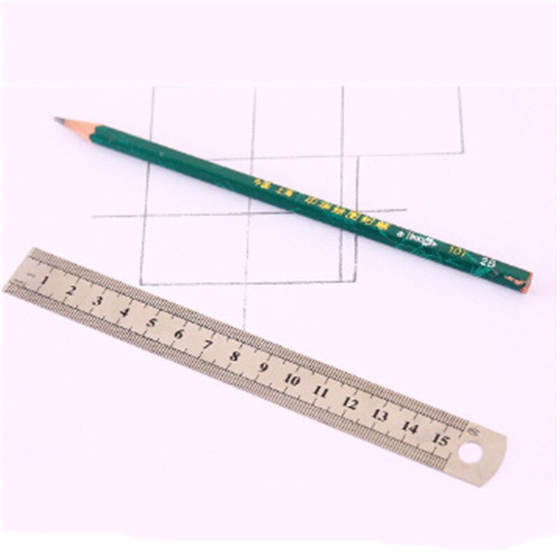 2pcs 6Inch Stainless Steel Pocket Measuring Ruler ... – Vicedeal
