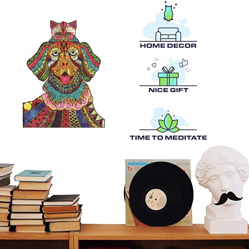 157E Stress-relief Toy Wooden Jigsaw Puzzles Woode... – Grandado